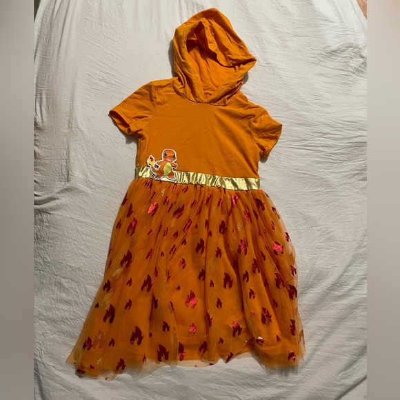 Pokemon | Dresses | Pokmon Dress Girls 12 Charmander | Poshmark